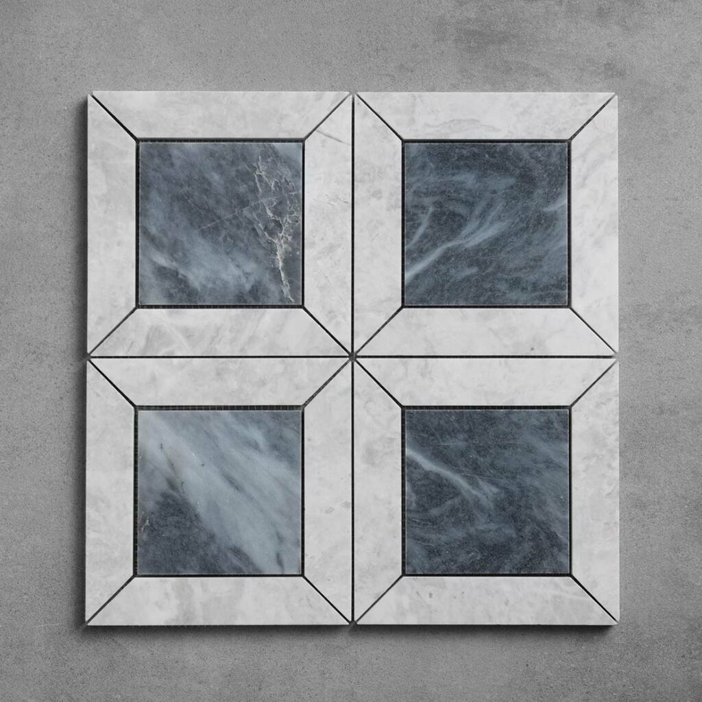 Bluestone Calacatta Marble Window Mosaic Tiles | Fast Delivery | Starel ...