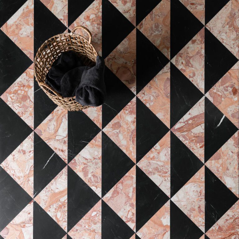 Nero Black Marble Triangle Tiles | Fast Delivery | Starel Stones