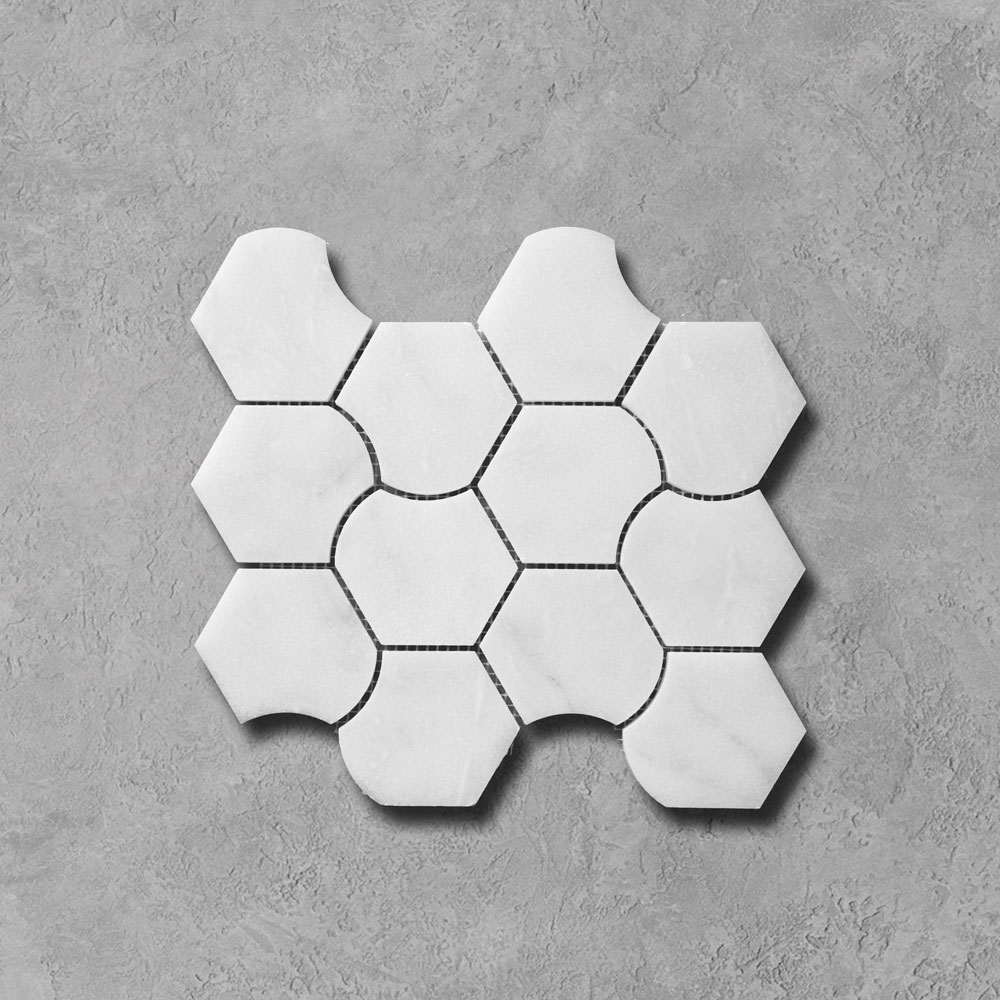 Mosaic Tile Curved Shapes