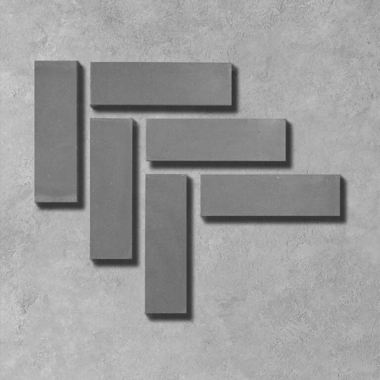 Gray Encaustic Cement Herringbone Tiles | Fast Delivery | Starel Stones