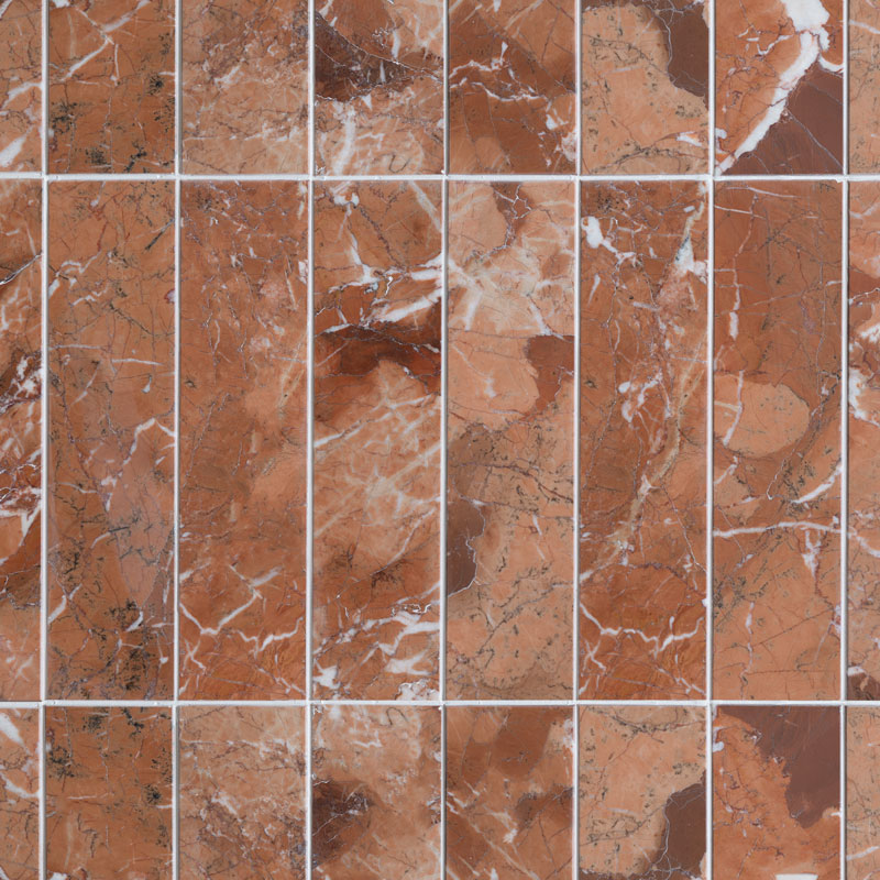 Rosso Honed Marble Metro Tiles | Fast Delivery | Starel Stones