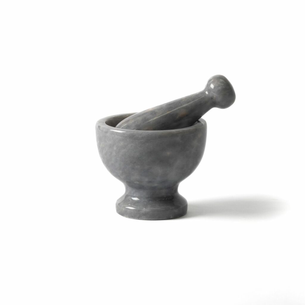Bluestone Grey Marble Pestle and Mortar | Fast Delivery | Starel Stones