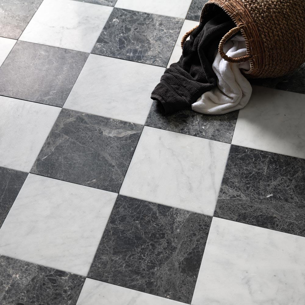Black Emperador Square Marble Tiles | Fast Delivery | Starel Stones