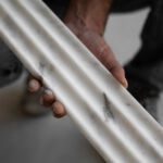 Calacatta White Marble Inverted Flute | Fast Delivery | Starel Stones