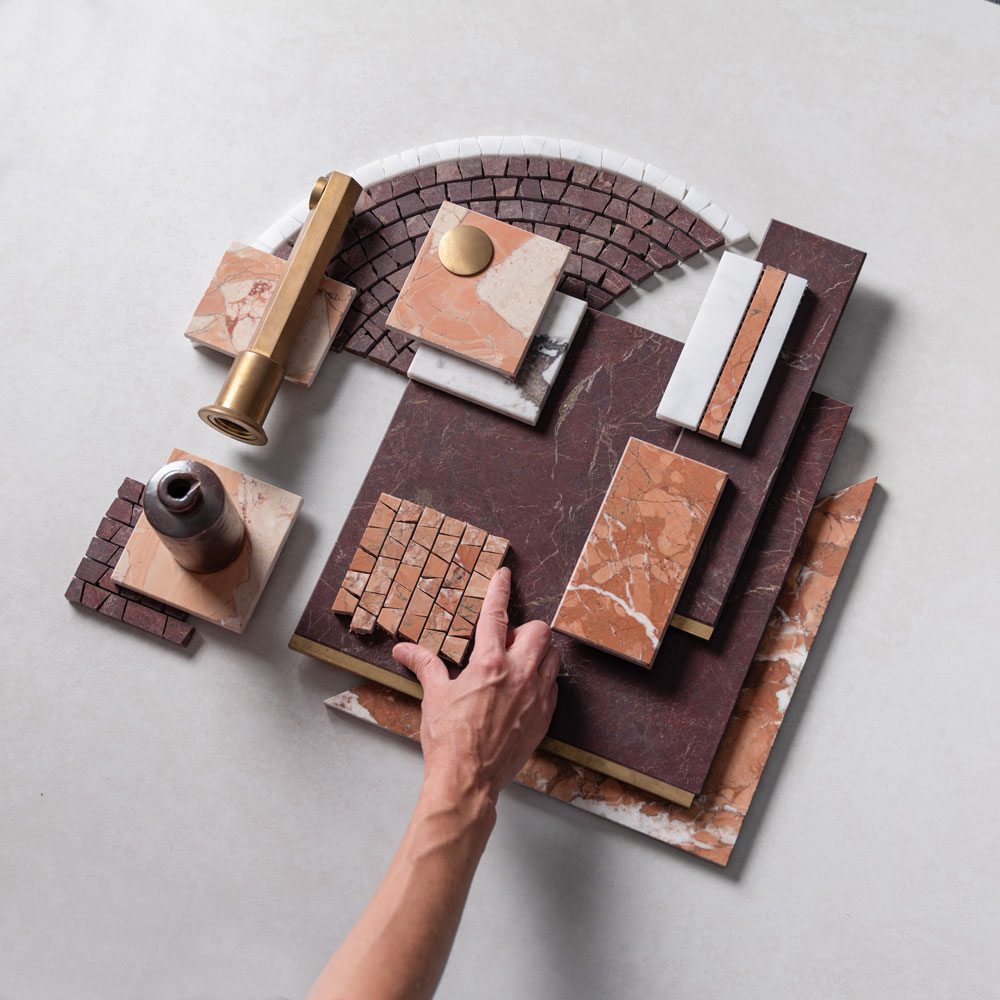 Peach Fuzz Marble Tiles | Fast Delivery | Starel Stones