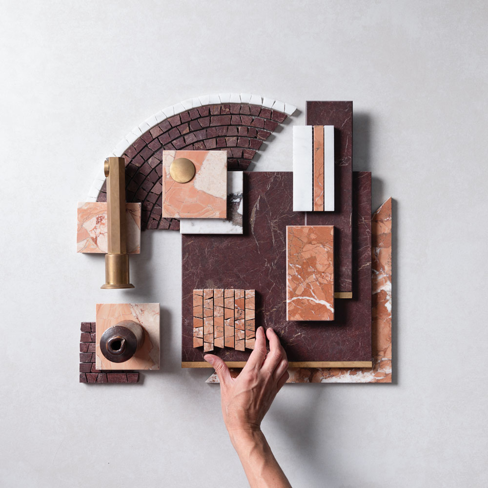 Peach Fuzz Marble Tiles | Fast Delivery | Starel Stones