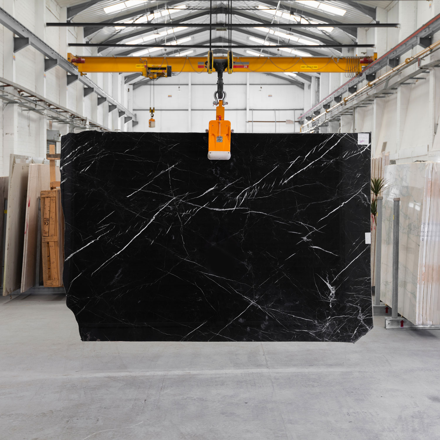 Nero Black Marble Slabs 59722 | Fast Delivery | Starel Stones