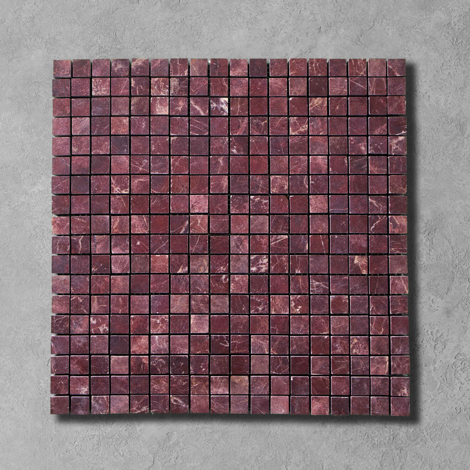Claret Red Marble Mini Mosaic Tiles | Fast Delivery | Starel Stones