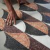 Nero & Rosso Marble Shield Mosaic | Fast Delivery | Starel Stones