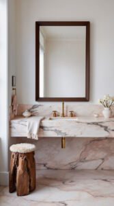 Rosa Aurora Marble Slabs 74210 | Fast Delivery | Starel Stones