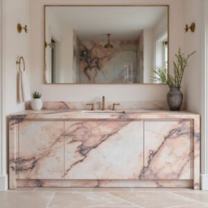 Rosa Aurora Marble Slabs 74210 | Fast Delivery | Starel Stones