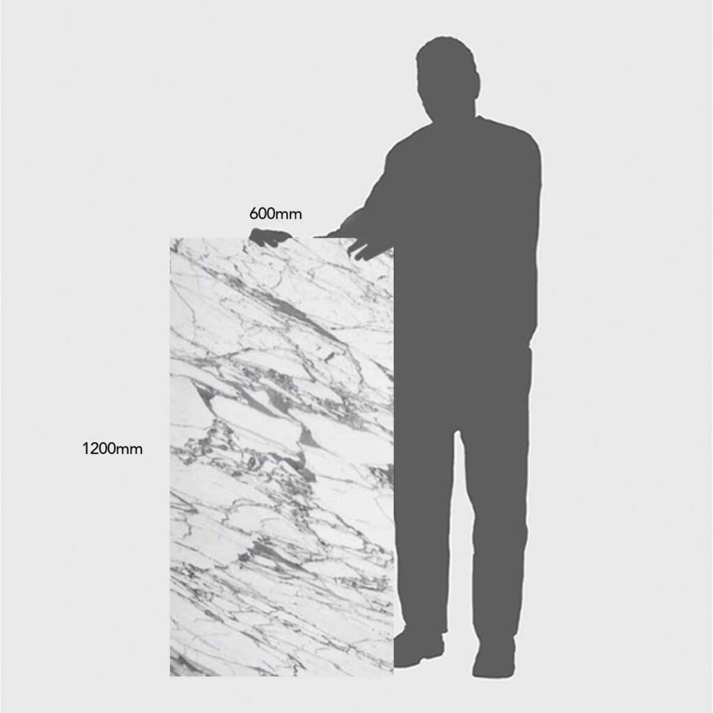 Statuario Venato White Marble XL Slab Tiles | Fast Delivery | Starel Stones